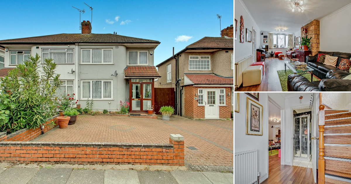 3 bed semi-detached house for sale in Holyrood Avenue, Harrow, HA2 ...