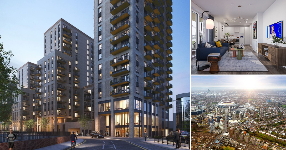 1 bed property for sale in Plot 398 Pullman House, 42 Brook Avenue ...